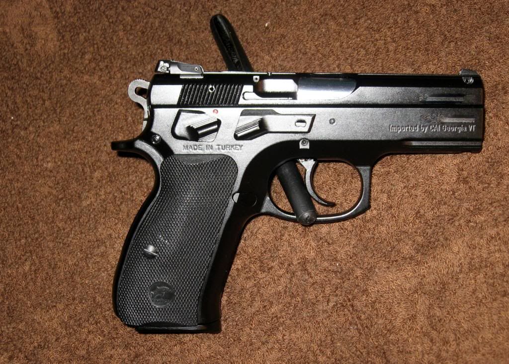 New Canik 55 Stingray-C with chrome barrel