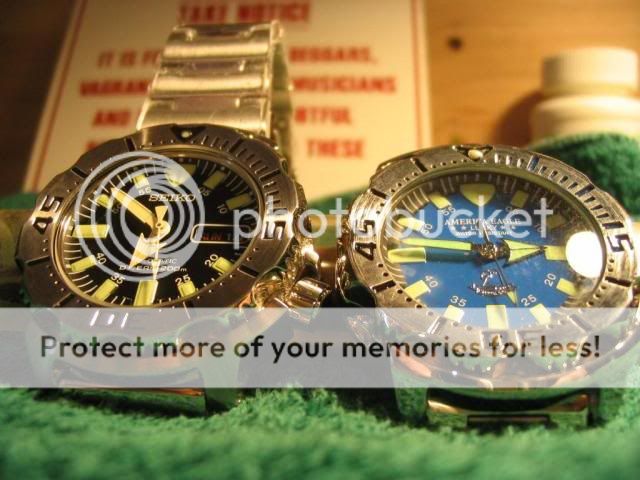 Seiko Monster Rip-off vs Seiko Monster Pictures | The Watch Site