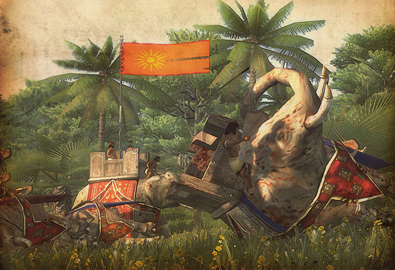 Ghorids vs Rajputs Battle Game-play style AAR