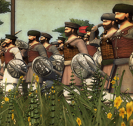 Ghorids vs Rajputs Battle Game-play style AAR