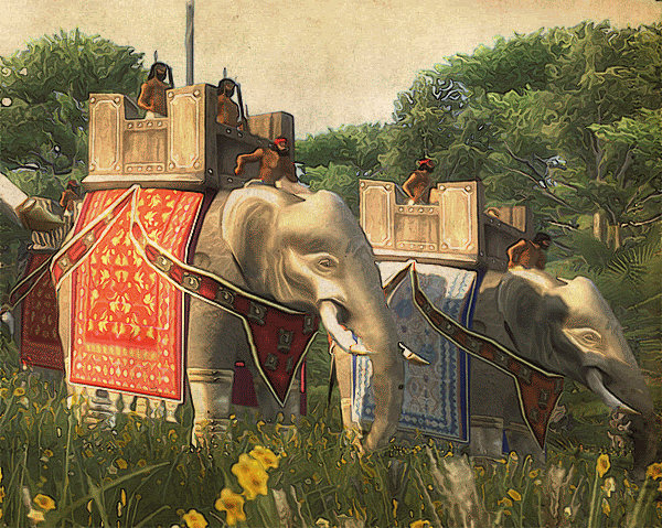 Ghorids vs Rajputs Battle Game-play style AAR