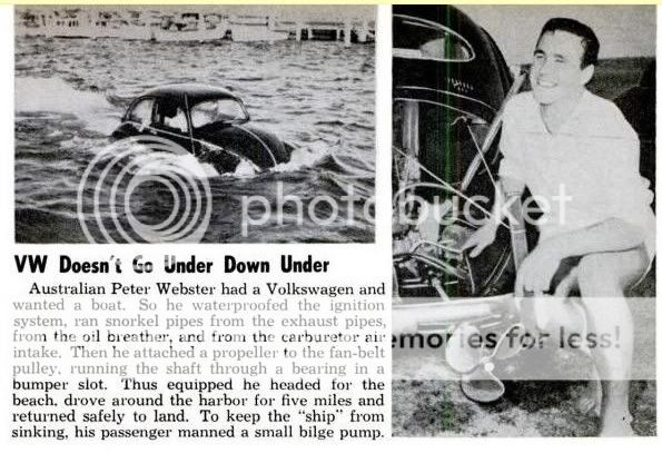 TheSamba.com :: General/Chat - View topic - Making a beetle float?