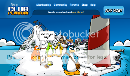The “New” Club Penguin site