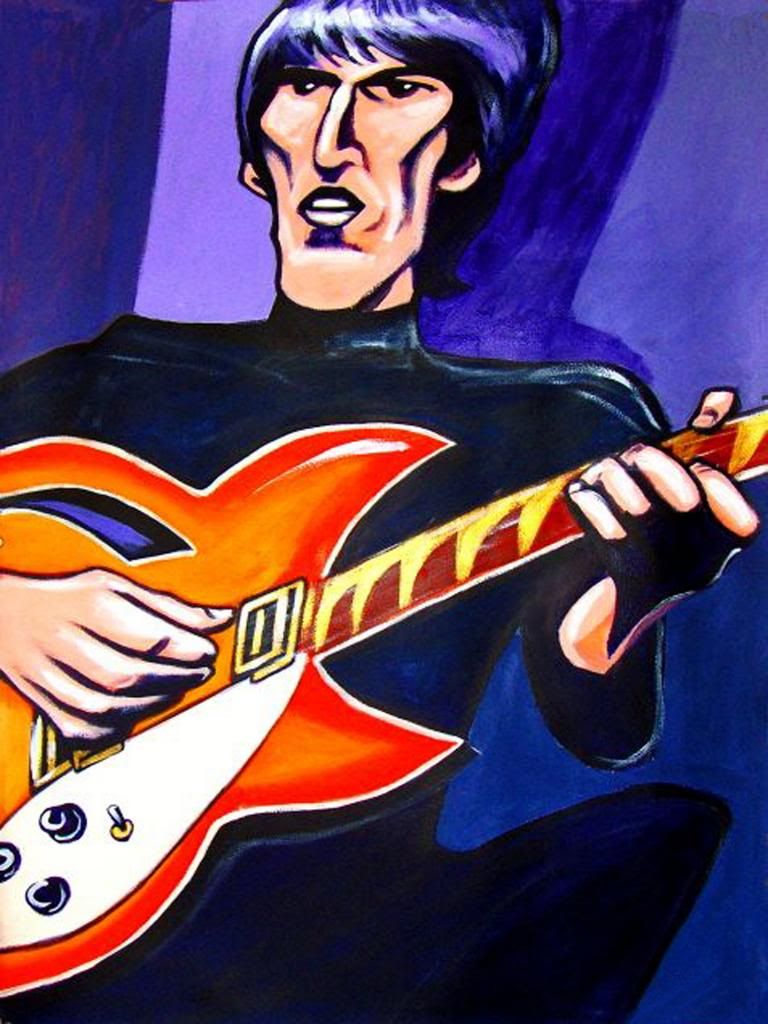 GEORGE HARRISON PRINT poster beatles songs cd all things must pass ...