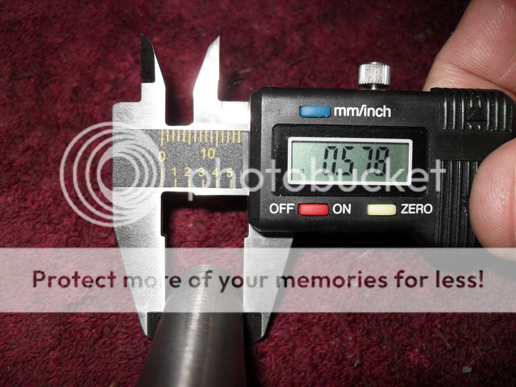 How to tell if barrel is bulged ETA: yep, its a bulged .22 barrel ...